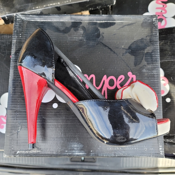 Bumper | Shoes | Bumper Black Heels | Poshmark